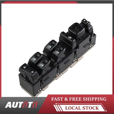 Left Master Power Window Switch 15883319 For Chevy GMC Cadillac&Hummer ...