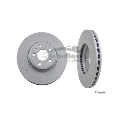 One New Zimmermann Disc Brake Rotor Front 100333120 8K0615301A for Audi ...