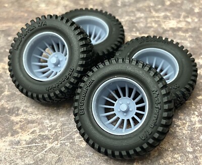 1/24 Scale: 18-Inch “Off-Road Western Cyclone” Wheels W/ Mud Tires;Jeep ...
