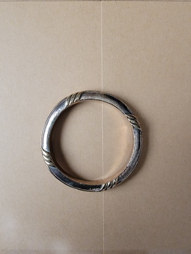 925 STERLING SILVER BRIAN BERGNER BANGLE 20 GRAMS 7.5 inches | eBay