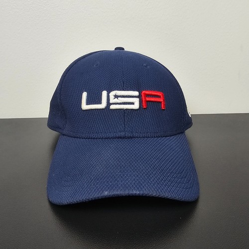 New Era Hat Cap Mens Extra Large Blue Ryder Cup USA Performance Golf ...