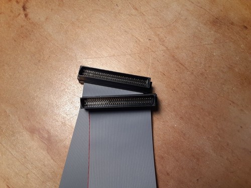 40 inch HPDB68 Internal SCSI-3 68-Pin 4 Drive Ribbon Cable | eBay