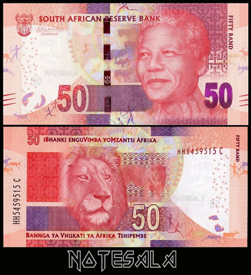 SOUTH AFRICA 50 Rand ND 2016 PICK-140b NEW-UNC | eBay