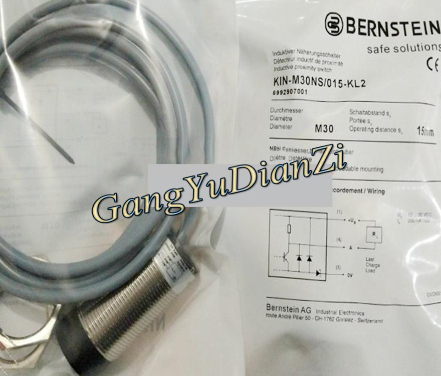 1PCS NEW FOR BERNSTEIN KIN-M30NS/015-KL2 proximity switch sensor 10 ...