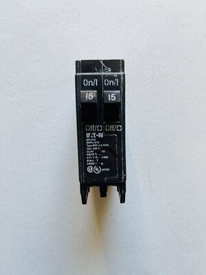 Eaton Cutler Hammer BR1515 15 Amp 1 Pole Tandem Circuit Breaker | eBay