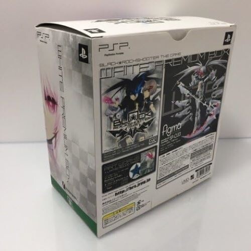 Sony PSP Black Rock Shooter Limited White Premium Box with figma Figure ...