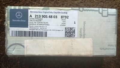 Genuine Mercedes-Benz A2139054803 W213 W257 W290 Front Left Door Window ...