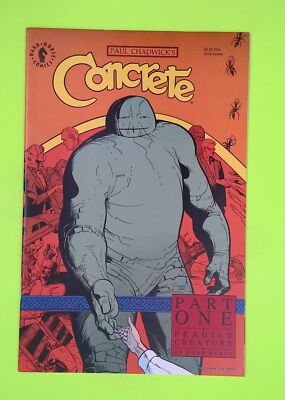 Concrete Fragile Creature #1 1991 Dark Horse Comics Mid Grade Comic ...