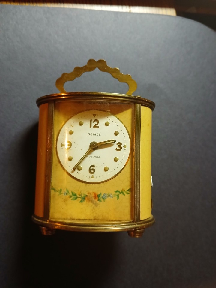 Vintage SEMCA Swiss Made Musical Alarm Clock | eBay