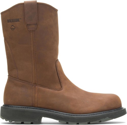 Wolverine W04727 Mens DD Work Wellington Boot 12 Brown | eBay