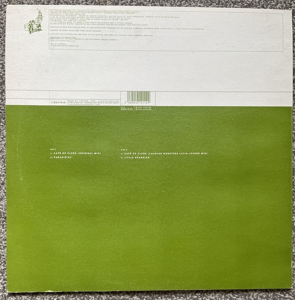 Doctor Rockit – Café De Flore 2001 12”. Deep House/Future Jazz ...