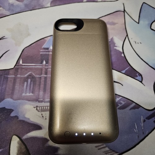 iPhone 7 Extended Power Charger Battery Backup Case Cover Gold Mophie ...