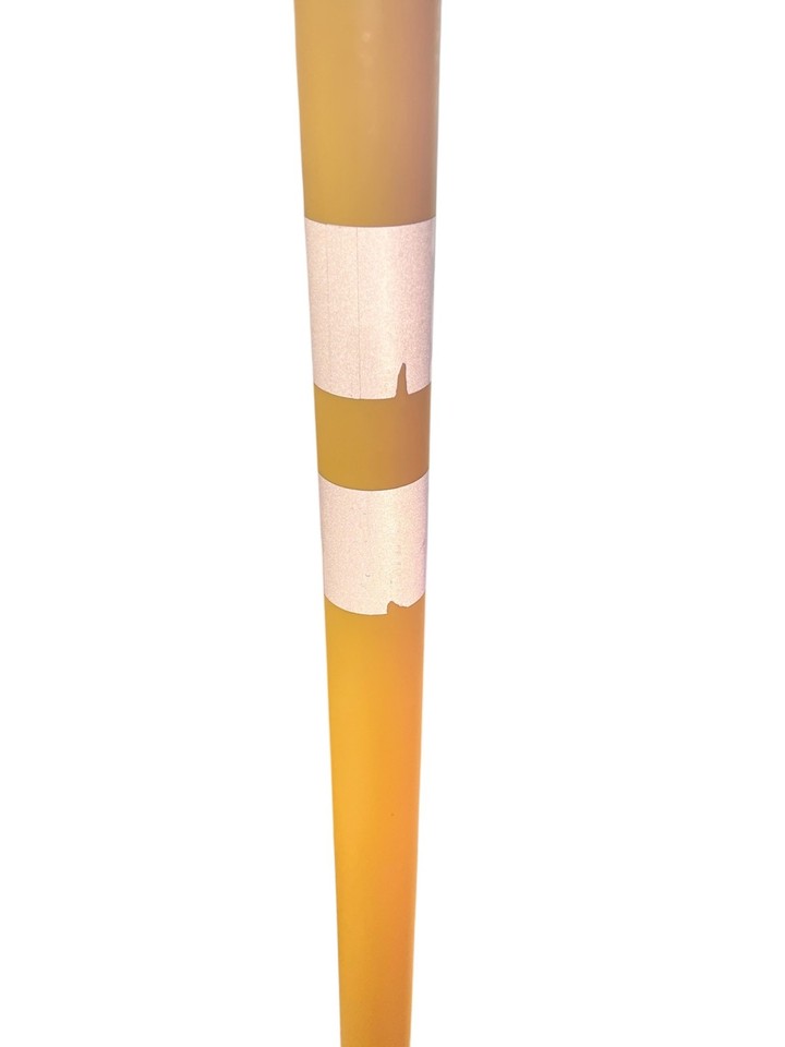 Gorilla Post Magnetic Yellow Impact Recovery Delineator Bollard Sign ...