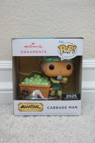 SDCC 2025 Avatar The Last Airbender Cabbage Merchant Funko Pop Hallmark ...