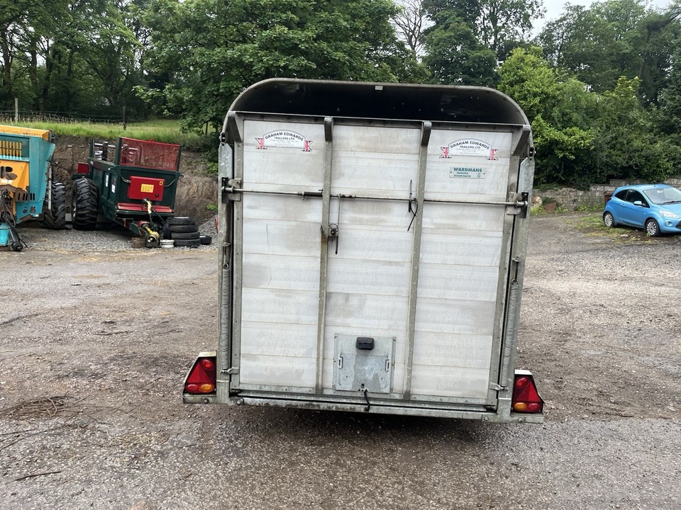Graham Edwards 12ft Cattle Trailer. Tractor Trailer Loader Mower Baler ...