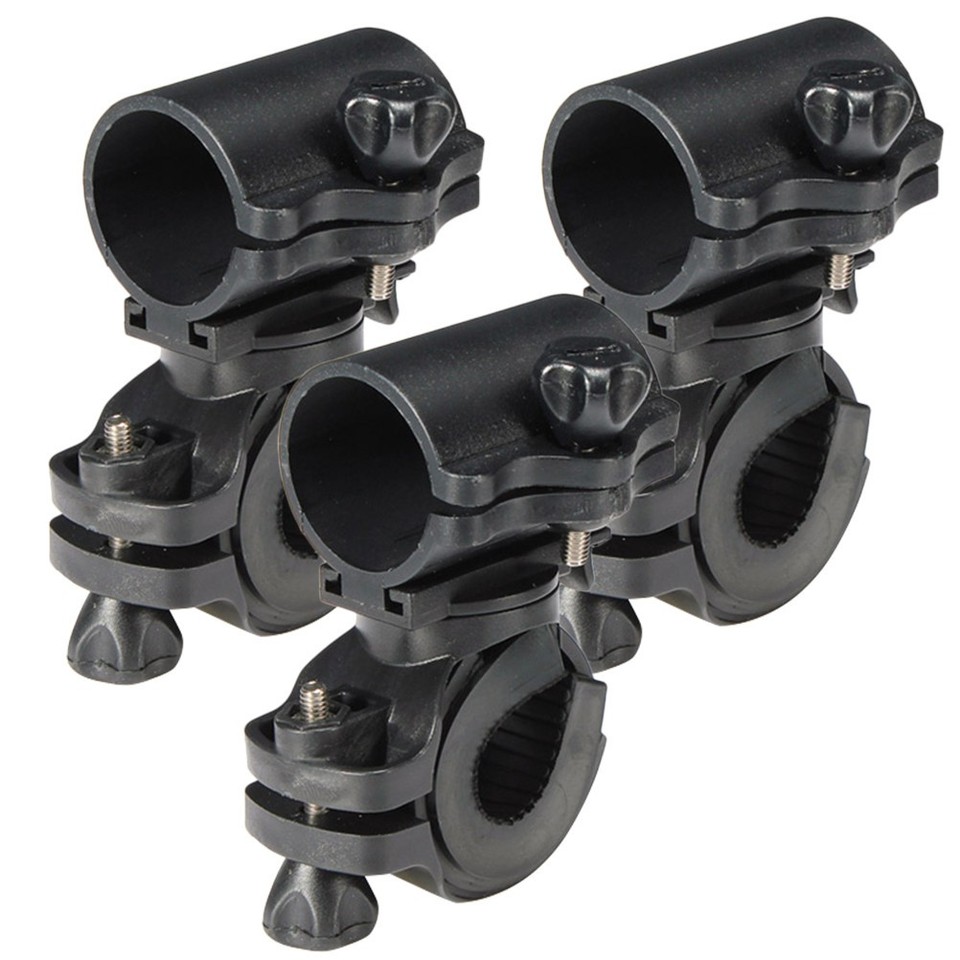 3Pcs Bike Light Mounting Bracket for Flashlight Holder Cycling Torch ...
