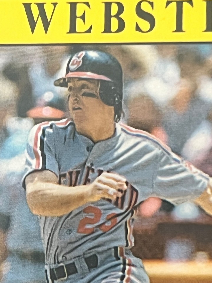 Multiple Error Mitch Webster 91 fleer multiple error card | eBay