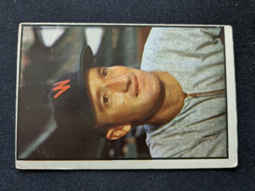 1953 Bowman Color Baseball Card # 22 Bob Porterfield - Washington ...