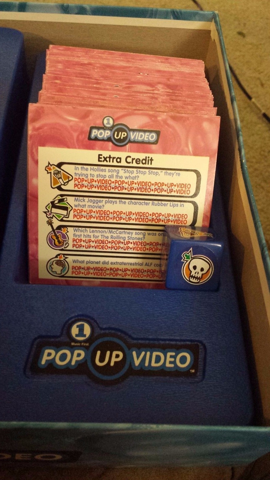 1999 VH1 Music First Pop Up Video Trivia Game Teens Adults | eBay