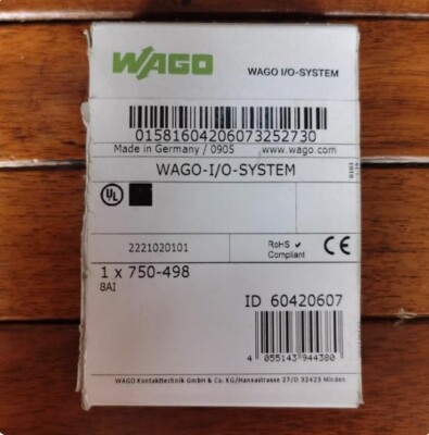 1PC WAGO 750-498 | eBay