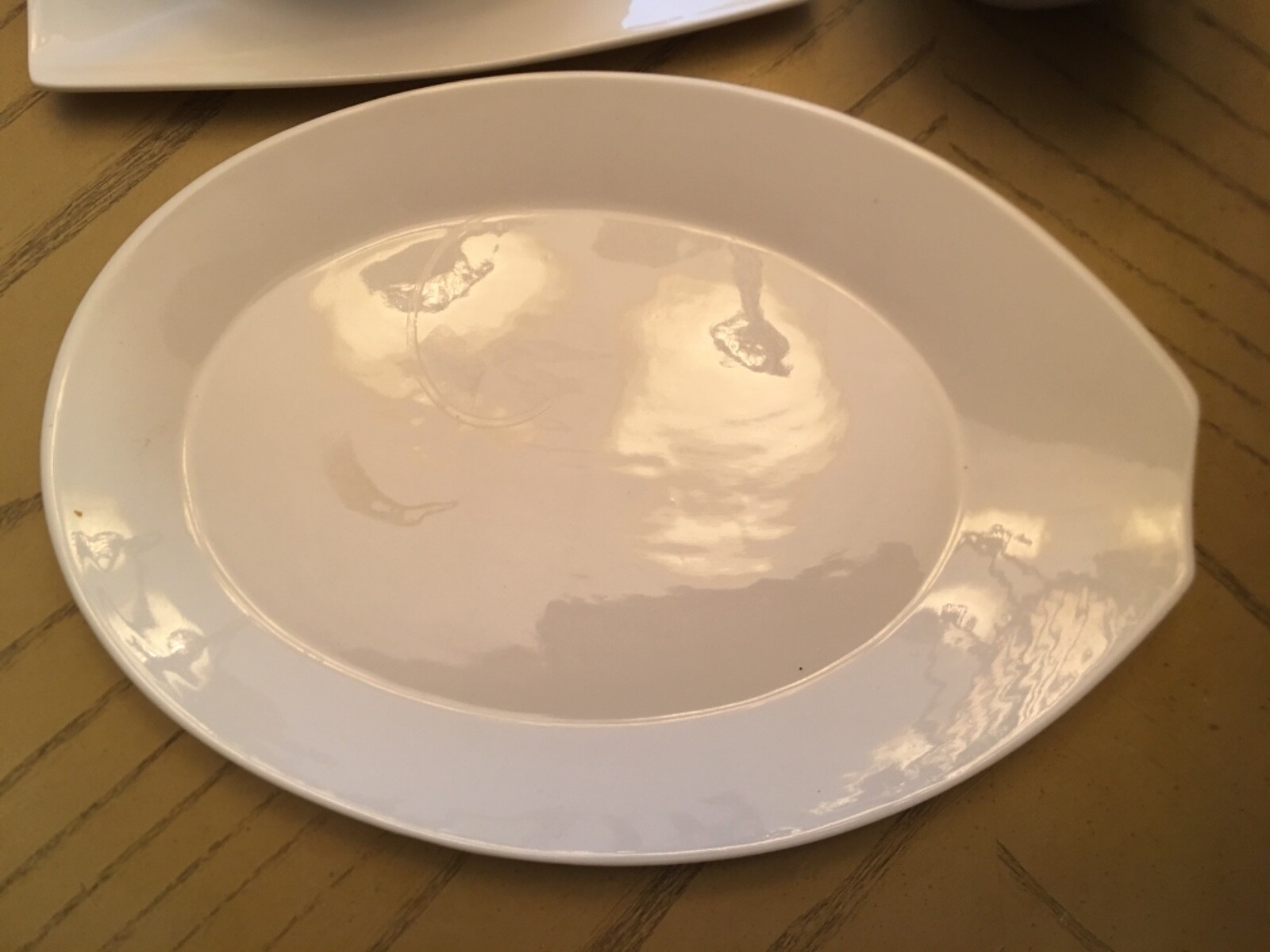 Verdici Design 5pc Sugar & Creamer with Serving Platter White Oval Art ...