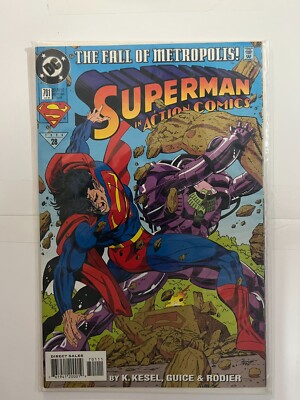 Superman #701 Fall of Metropolis DC Comics 1994 | Combined Shipping B&B ...