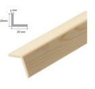 Pine Corner Trim Angle Decorative Moulding 2.4 metres Beading Wooden ...
