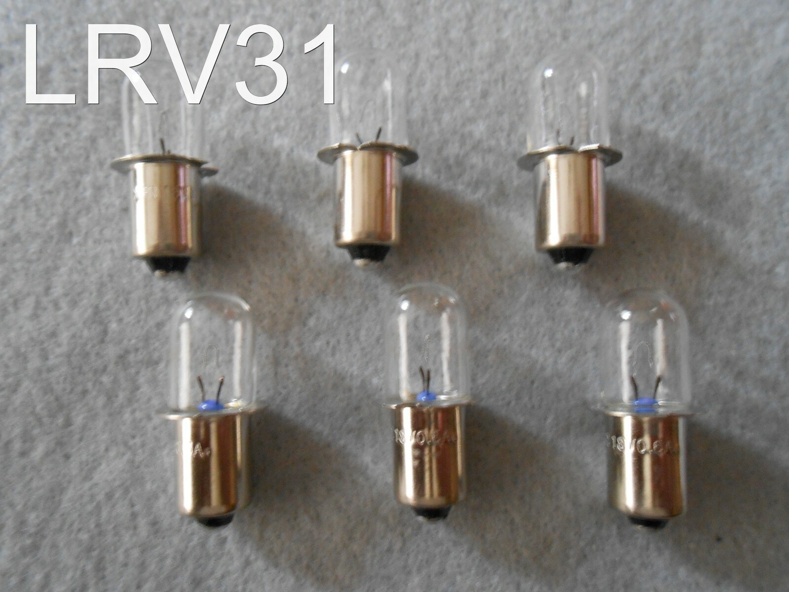 (6) HITACHI 18v VOLT Flashlight Replacement Xenon Bulb 318-767 ...