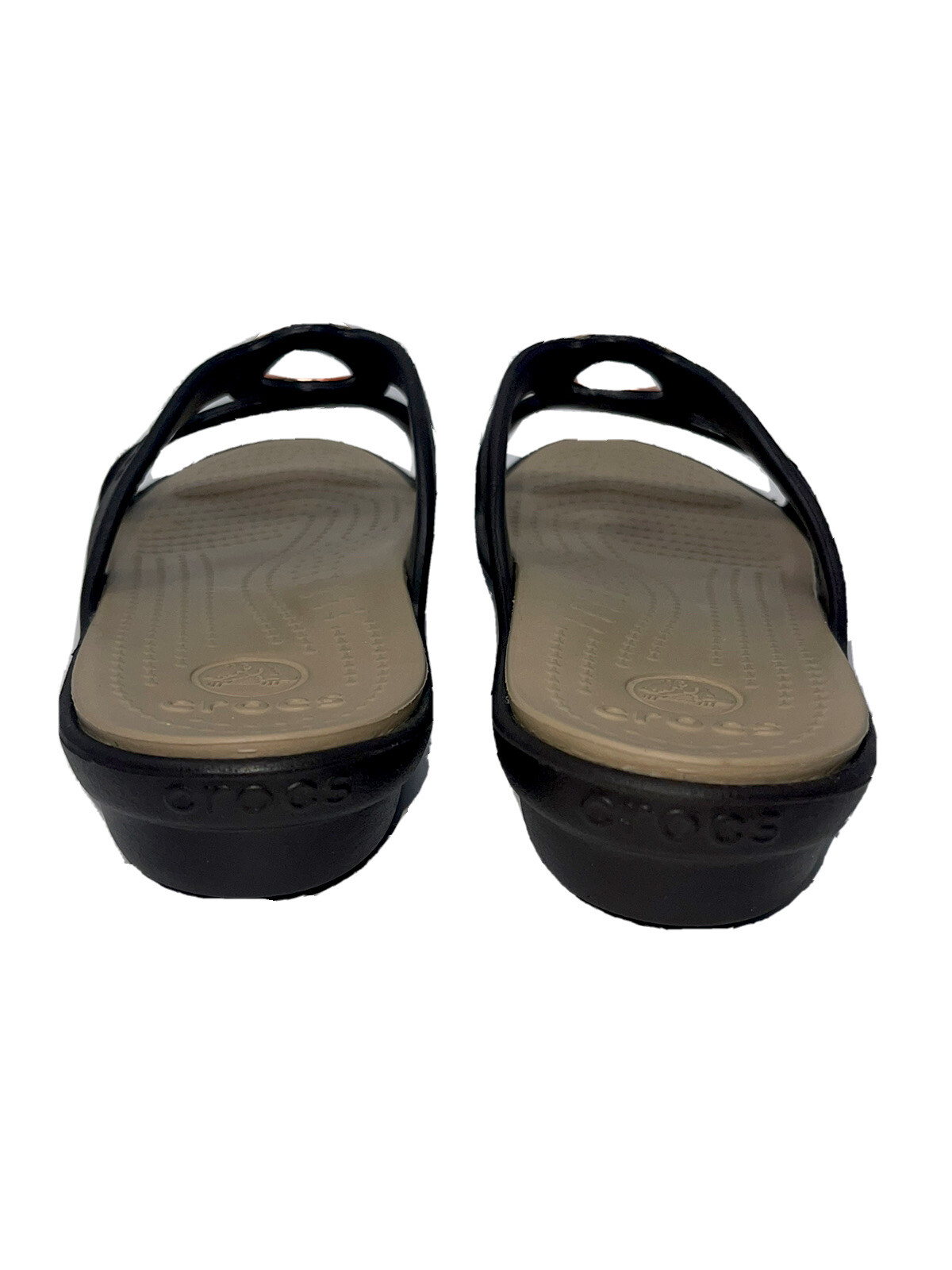 Crocs Sanrah Hammered Gold/Bronze Circle Espresso/Mus… - Gem