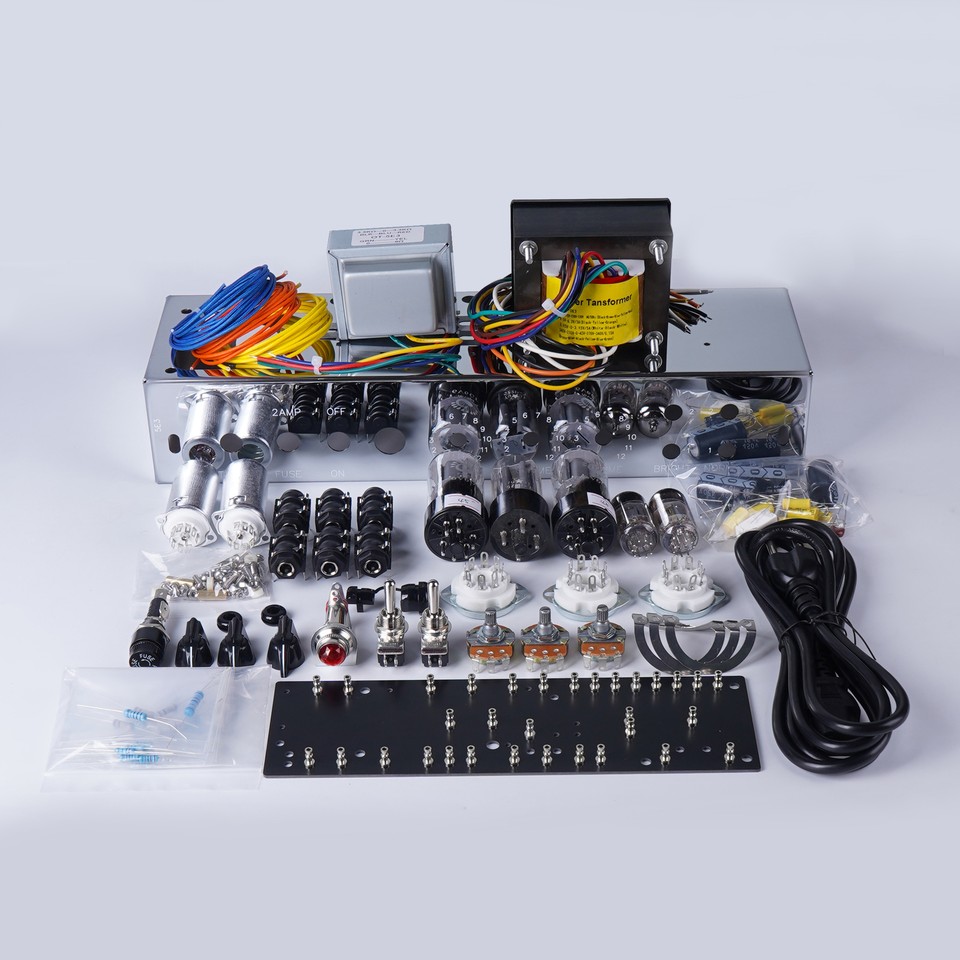 1Set 5E3 Tweed Deluxe Tube Guitar Amplifier 6V6 Push Pull Amp Kit DIY ...