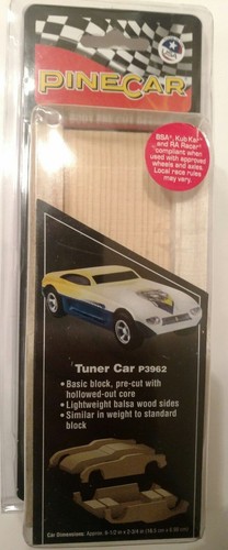 PineCar Full Body Pre-Cut Designs Tuner Car P3962 BSA Kub Kar and RA ...