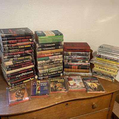 Vintage Perry Mason Huge Book Lot HC DJ Erle Stanley Gardner pulp 1st ...