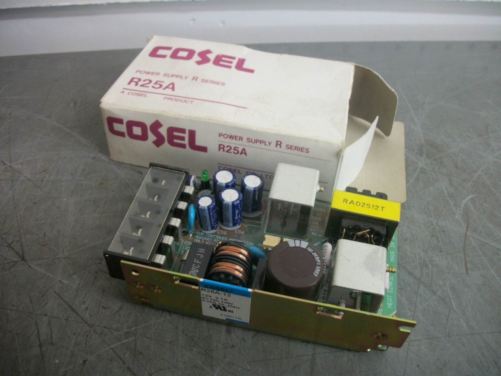 COSEL R25A POWER SUPPLY R25A-12 12VOLT 2.1AMP NIB | eBay