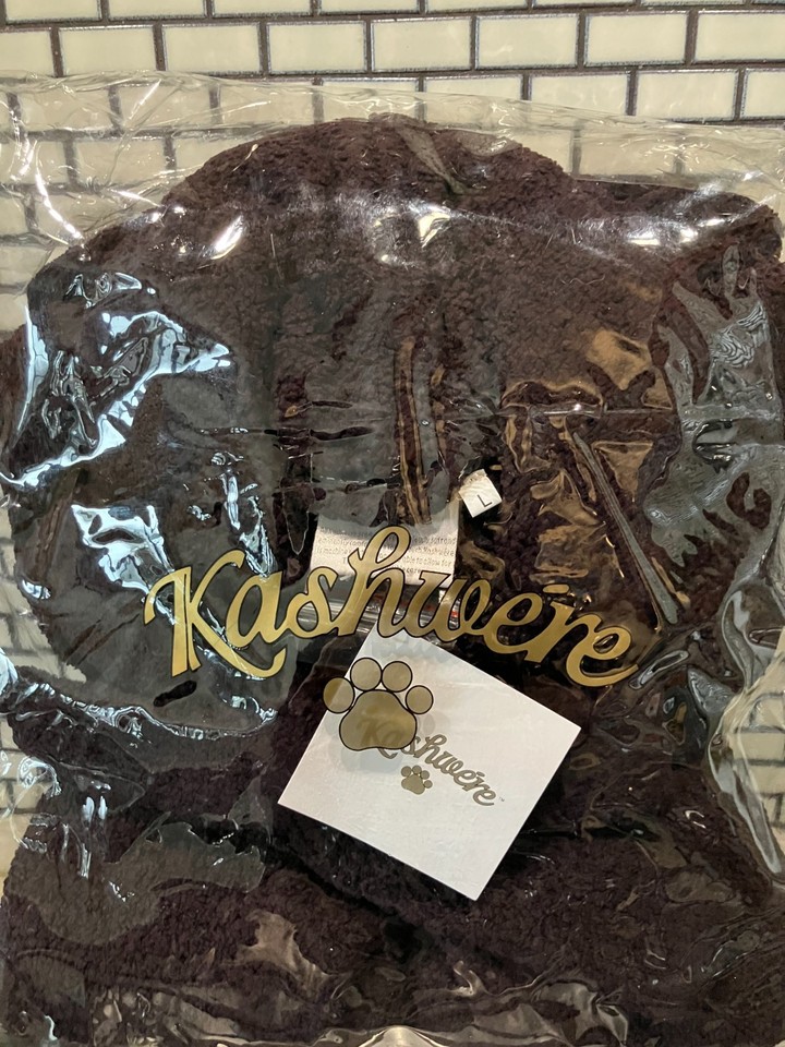 BRAND NEW Kashwere Nordstrom SPA Resort Robe SIZE LARGE Chocolate Brown ...