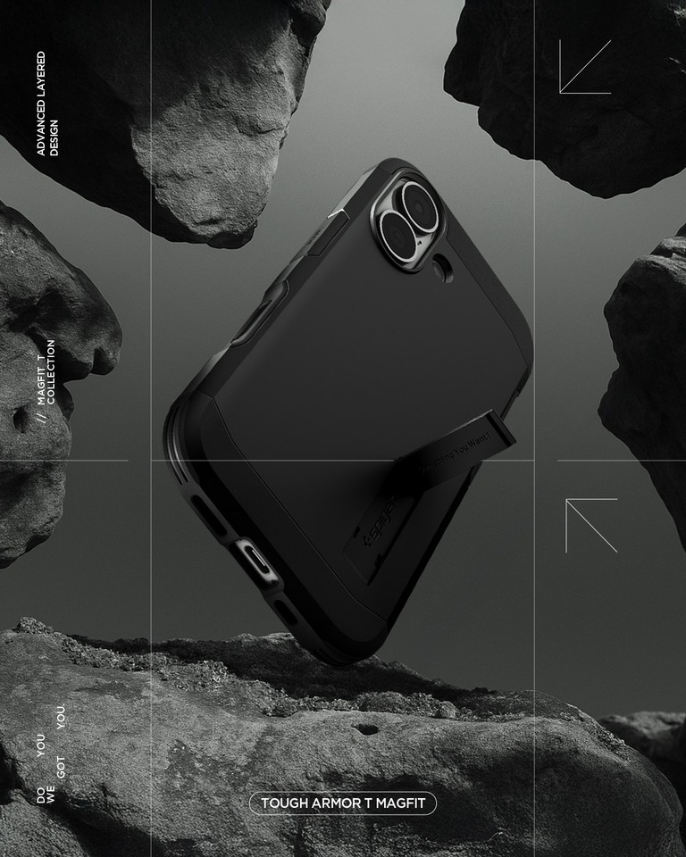 For iPhone 17 / Air | Spigen Tough Armor T Camera Button Mag Fit Case ...