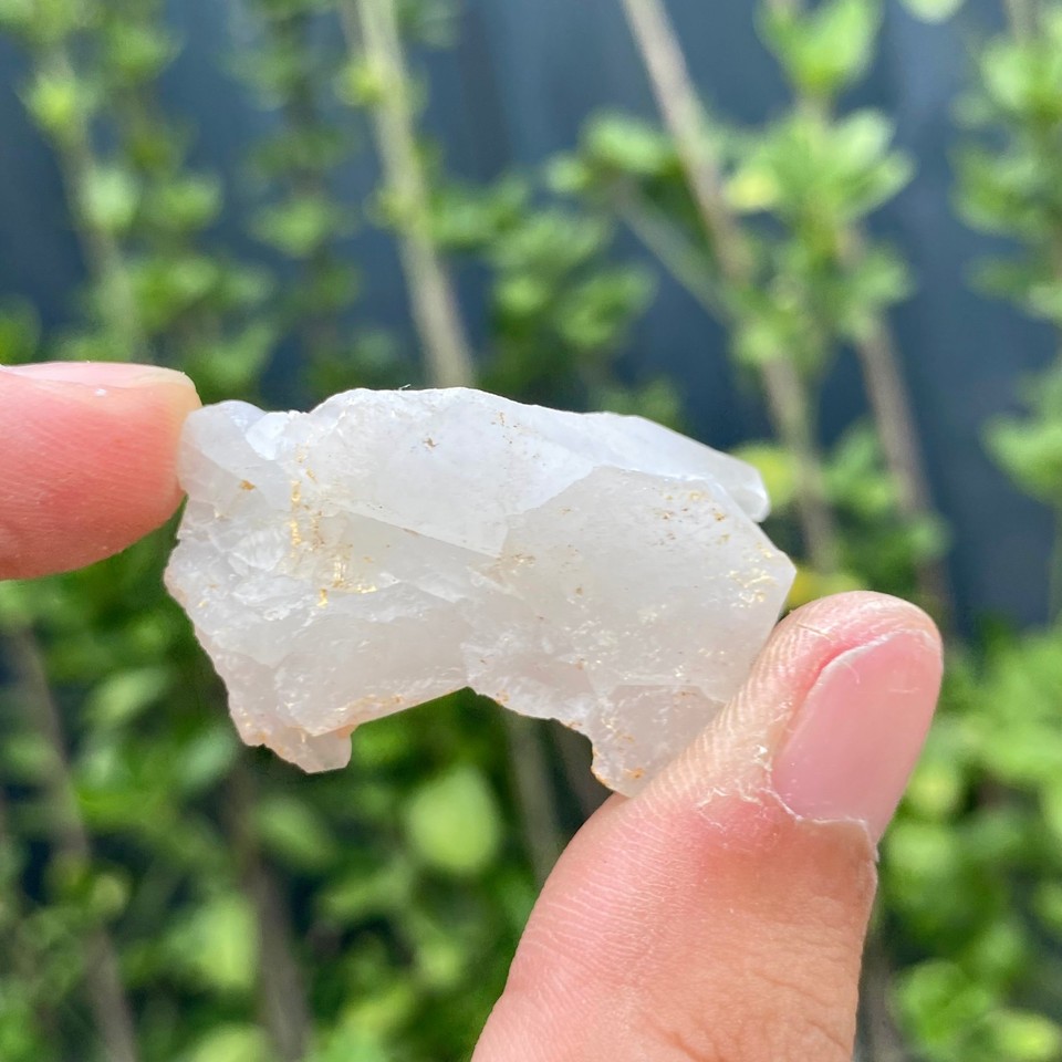 22G Natural Clear White Quartz Crystal Cluster Rough Specimen Healing ...