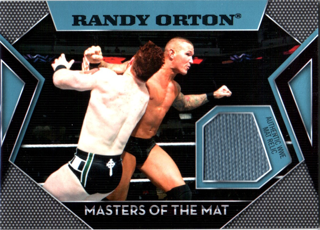 WWE Randy Orton Topps 2011 Masters of the Mat Event Used Relic Card | eBay