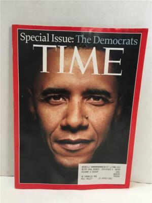 TIME Magazine Sept 1 2008 Special Issue The Democrats BARACK OBAMA ...