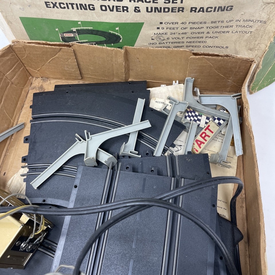 ELDON POWER PACK "8" ROAD RACING SLOT CAR SET 1/32 | eBay