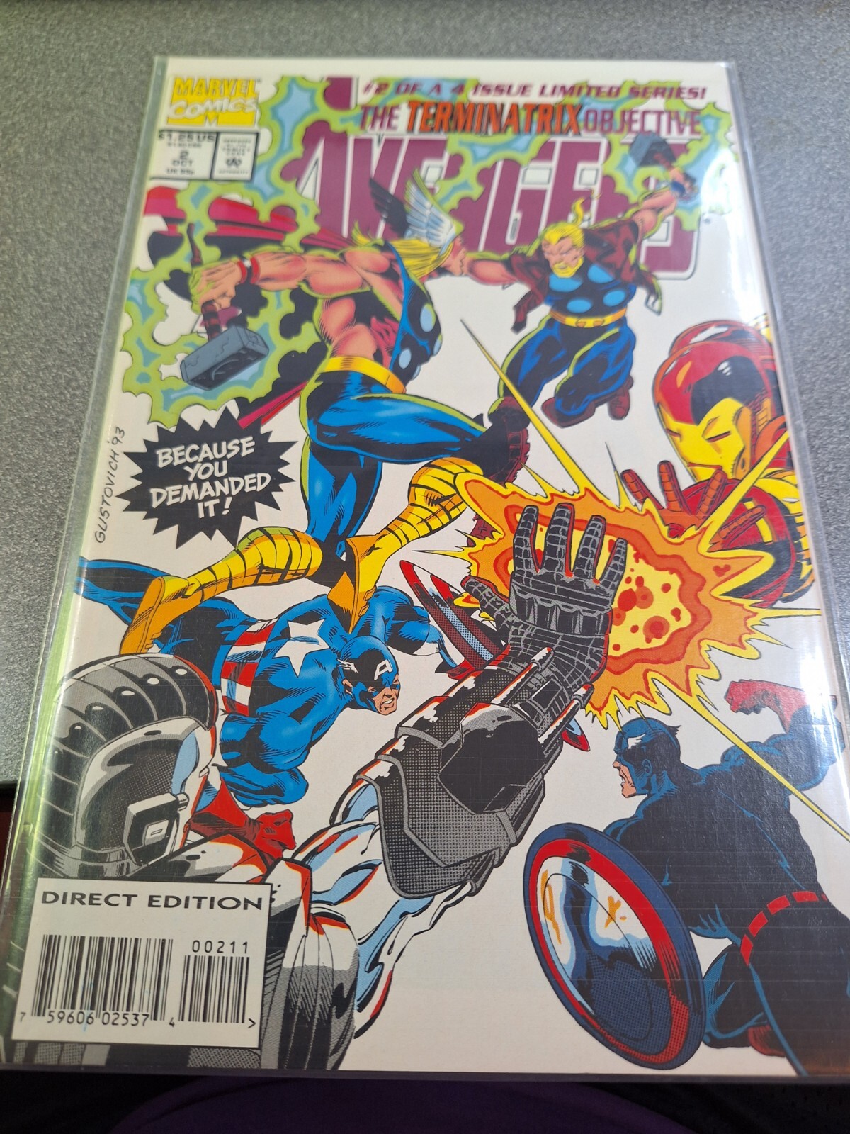 Marvel Comics Avengers Terminatrix Objective Issues 2, 3, 4 VF/NM /9-84 ...