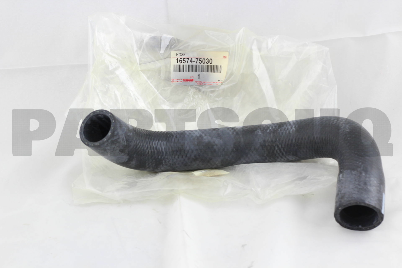 1657475030 Genuine Toyota HOSE, RADIATOR, NO.4 16574-75030 | eBay