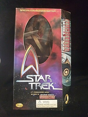 Playmates Toys Star Trek Insurrection Lt. Commander Worf 12 inch NIB ...