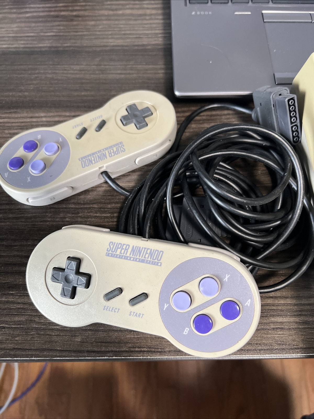 Working - Super Nintendo SNES Original System Console w/ donkey kong ...