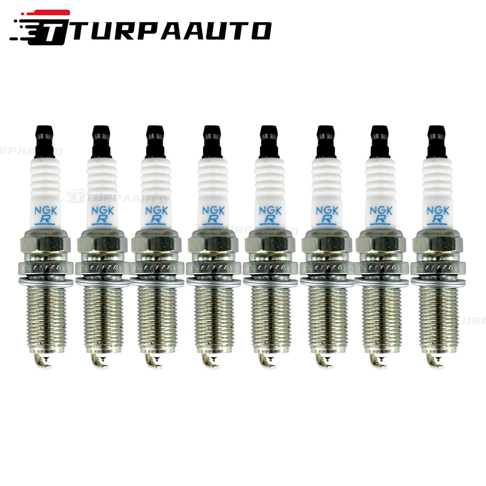 8PCS NGK Laser Iridium Spark Plugs PLFR5A11 22401-5M015 FOR VQ35 VQ40 3 ...