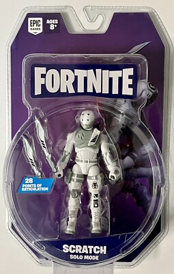 FORTNITE SCRATCH Solo Mode Action Figure 4” Jazwares Core-Pack | eBay