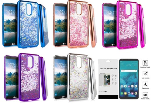 Liquid Glitter Case Phone Cover for LG Stylo 4 Q710 LM L713DL Q710ULM ...