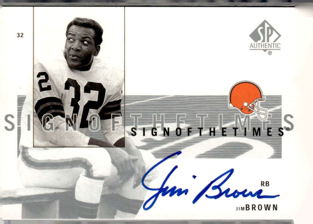 Jim Brown Football Cards - The Best Current Ebay Cards for Sale