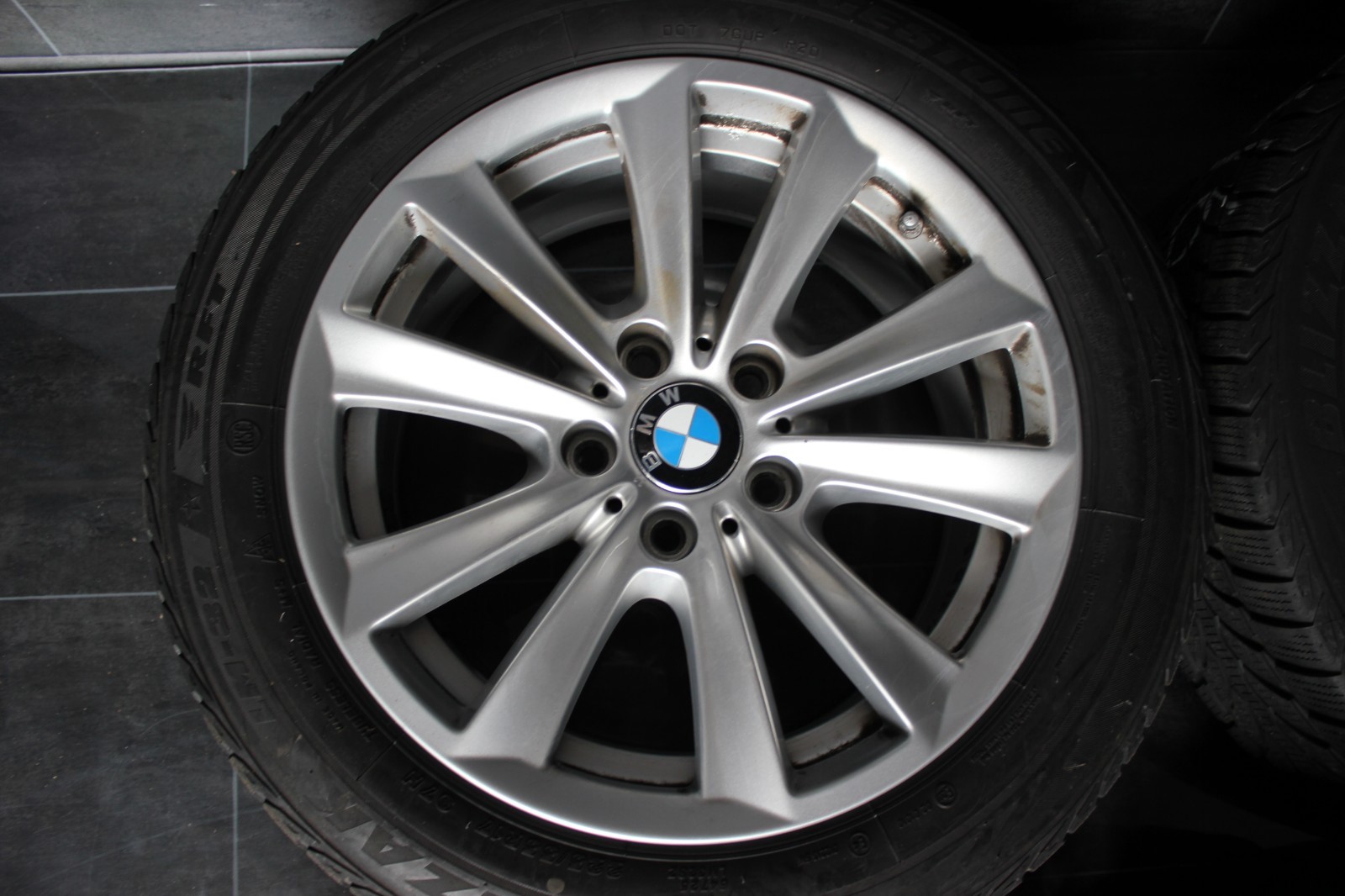 Original BMW 5er F10 F11 Rdci Neuf Pneu Jantes en Alliage. Hiver 225 55 ...