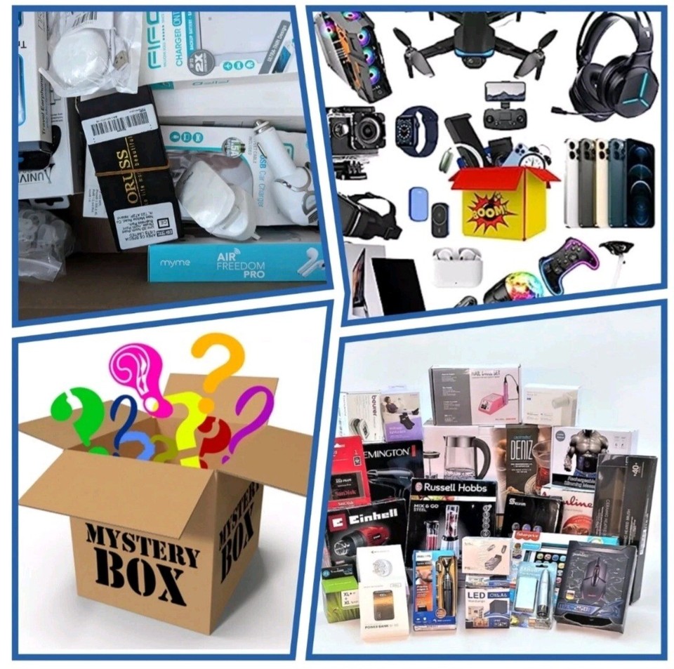 📦Job Lot Box- Random Warehouse Clearance & Returns Random Items In A ...