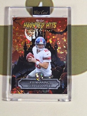 2025 Wild Card Haunted Hits Multi Sport ELI MANNING 2/4 🔥 | eBay